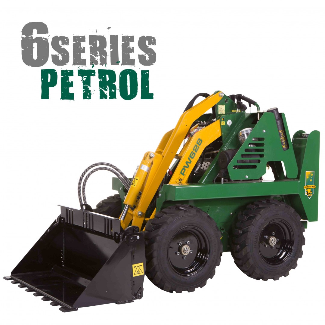 KANGA 6 SERIES Petrol Wheeled Mini Loader | Kanga Loaders Adelaide