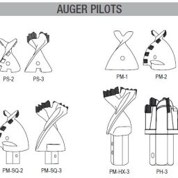 New and Replacement Auger Teeth and Auger Pilots | Auger Parts Adelaide