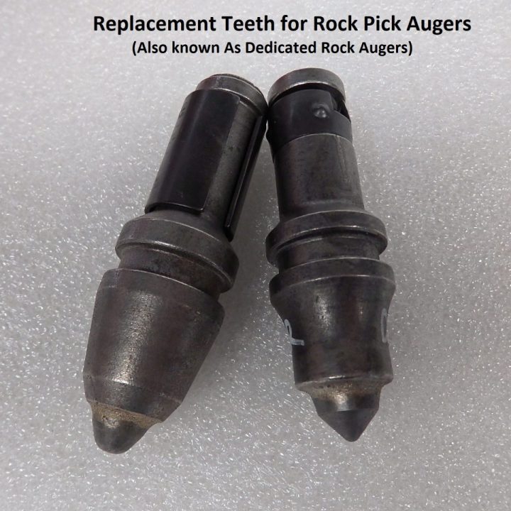 New and Replacement Auger Teeth and Auger Pilots | Auger Parts Adelaide