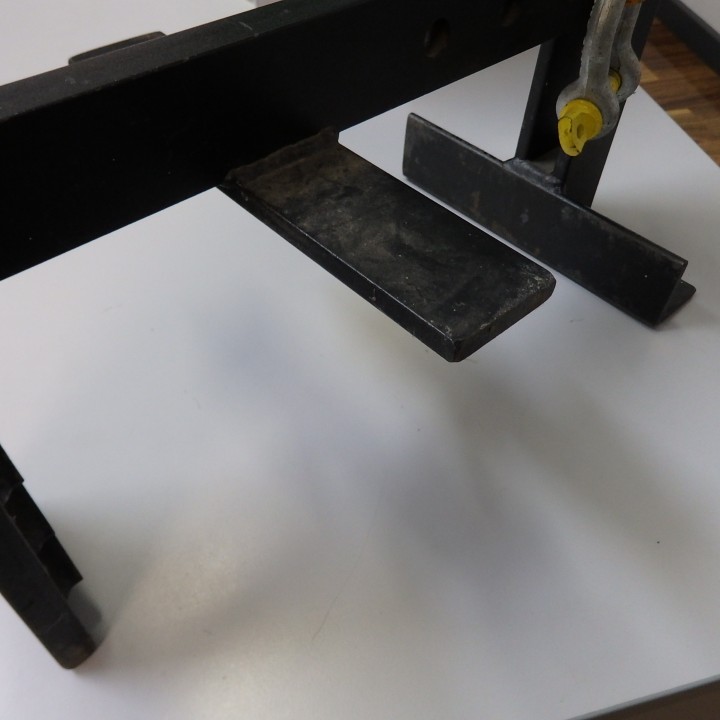 Block Grab, suits concrete or sandstone blocks up to 350mm wide