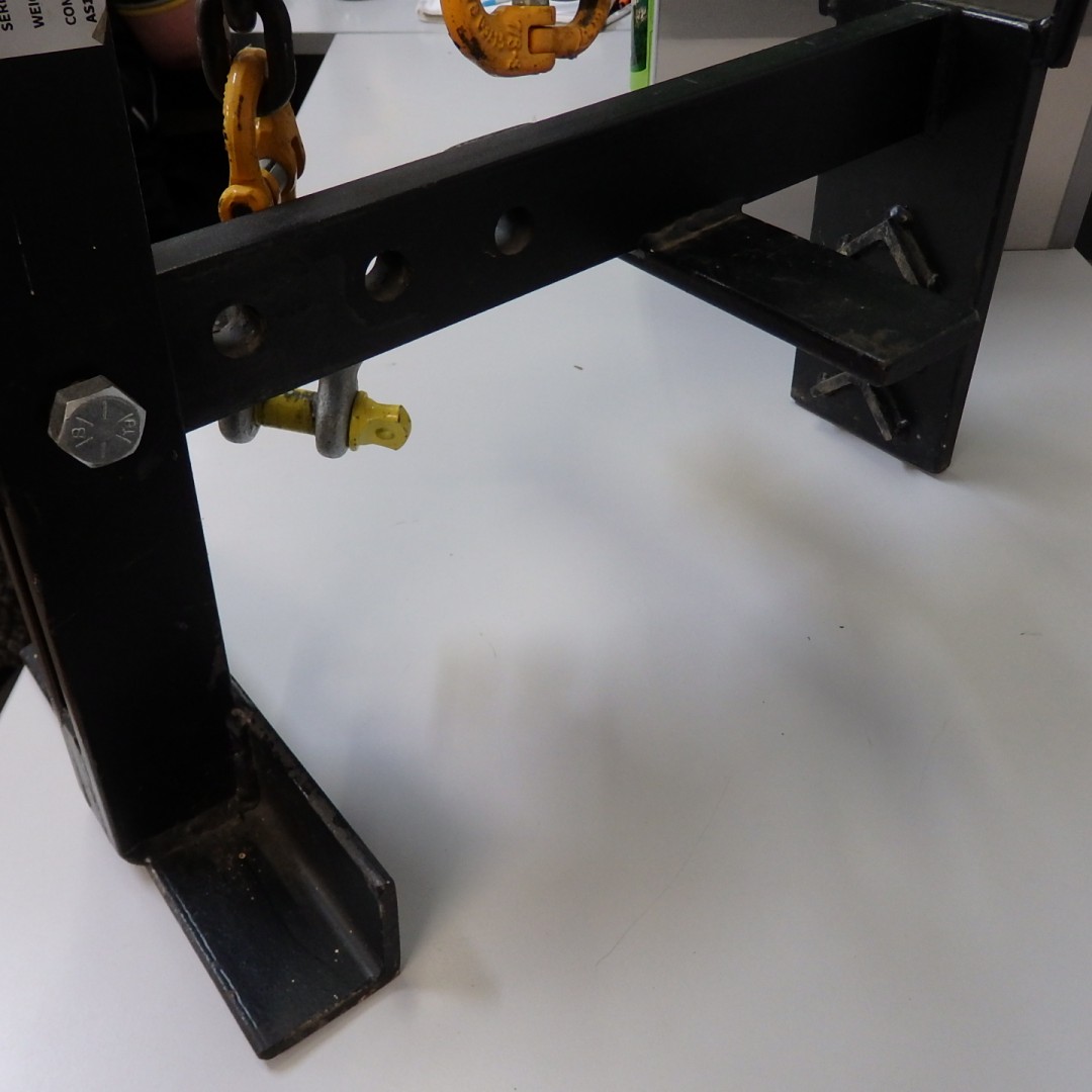 Block Grab, suits concrete or sandstone blocks up to 350mm wide